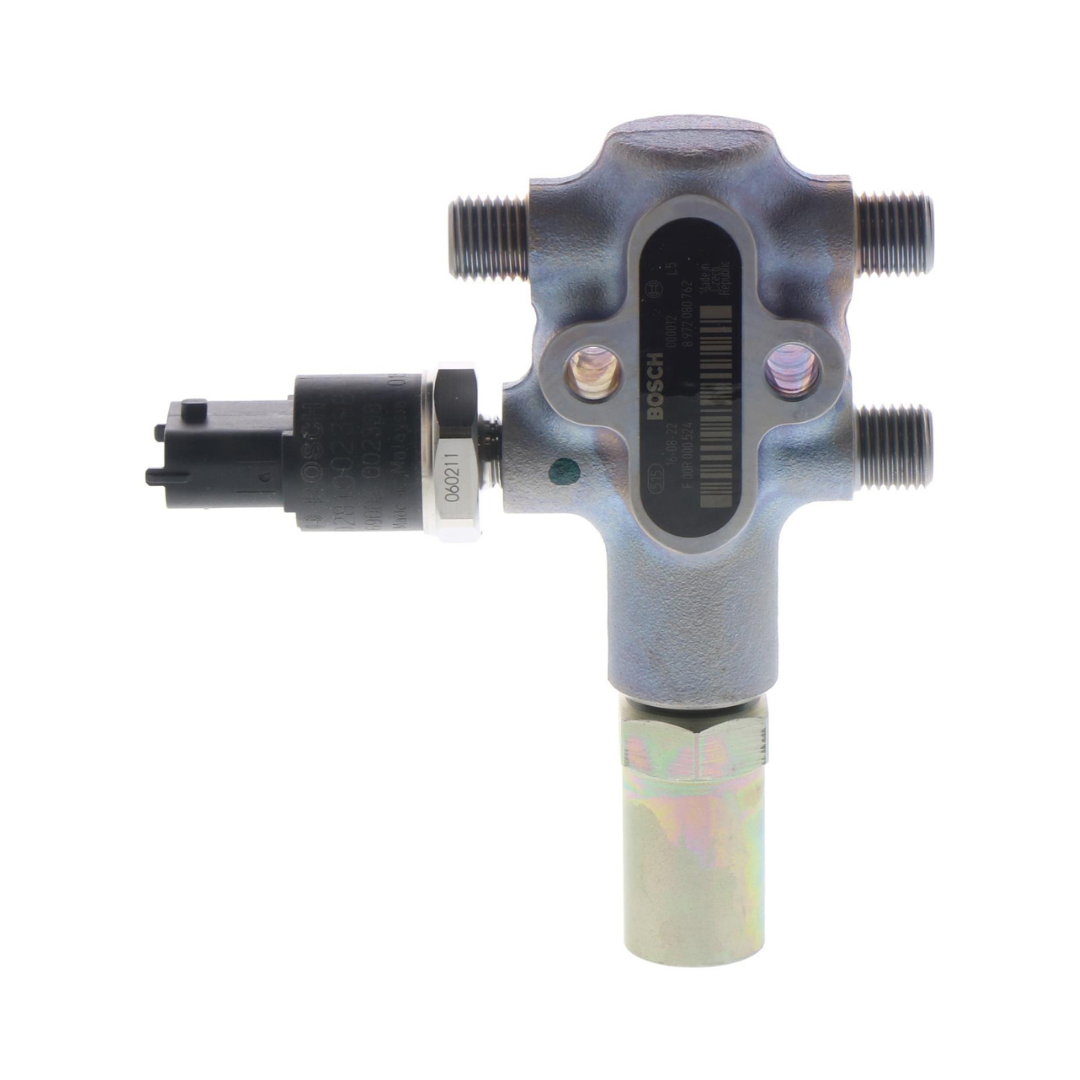 LB7 Duramax Fuel Rail Pressure Sensor & Pressure Relief Valve Assembly ...